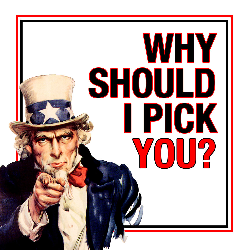 Why Should I Pick You As A Designer Over The Competition 